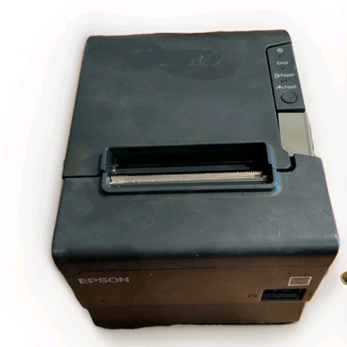 AS-IS Epson TM-T88V M244A POS Receipt Printer With RS-232 CORD UNTESTED ...