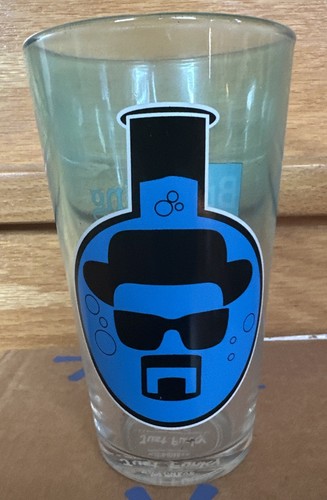 BREAKING BAD 16oz Pint Drinking Glasswear Walter White Heisenberg Alter ...