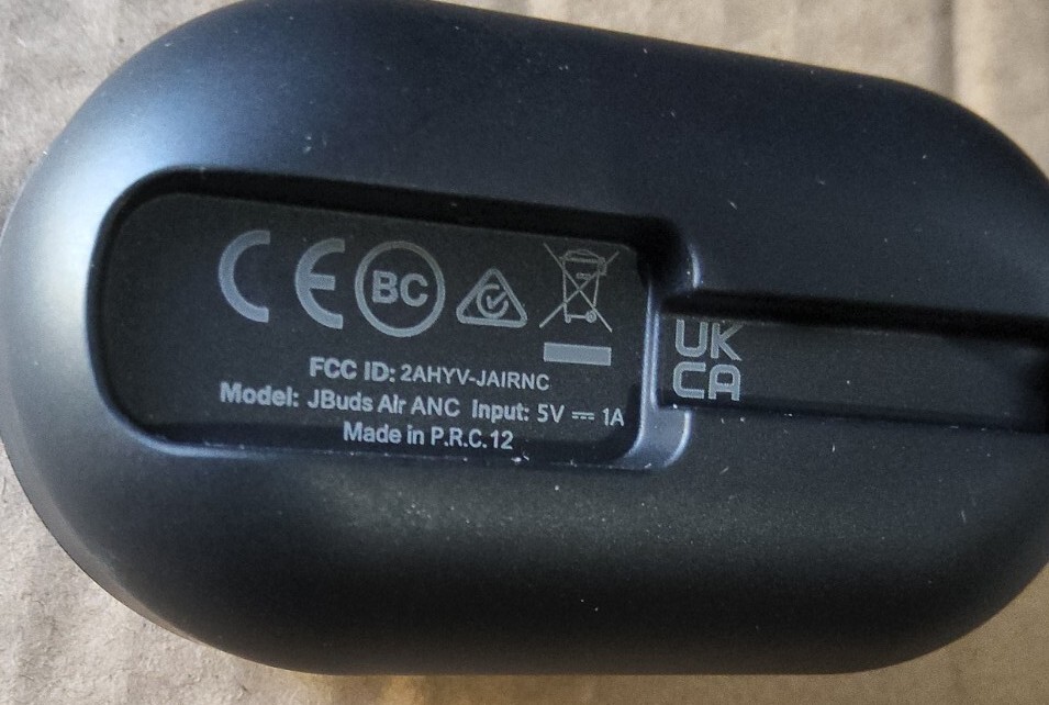 JLAB JBUDS AIR ANC TRUE WIRELESS "BASE CHARGER ONLY" BLACK BASE. | eBay