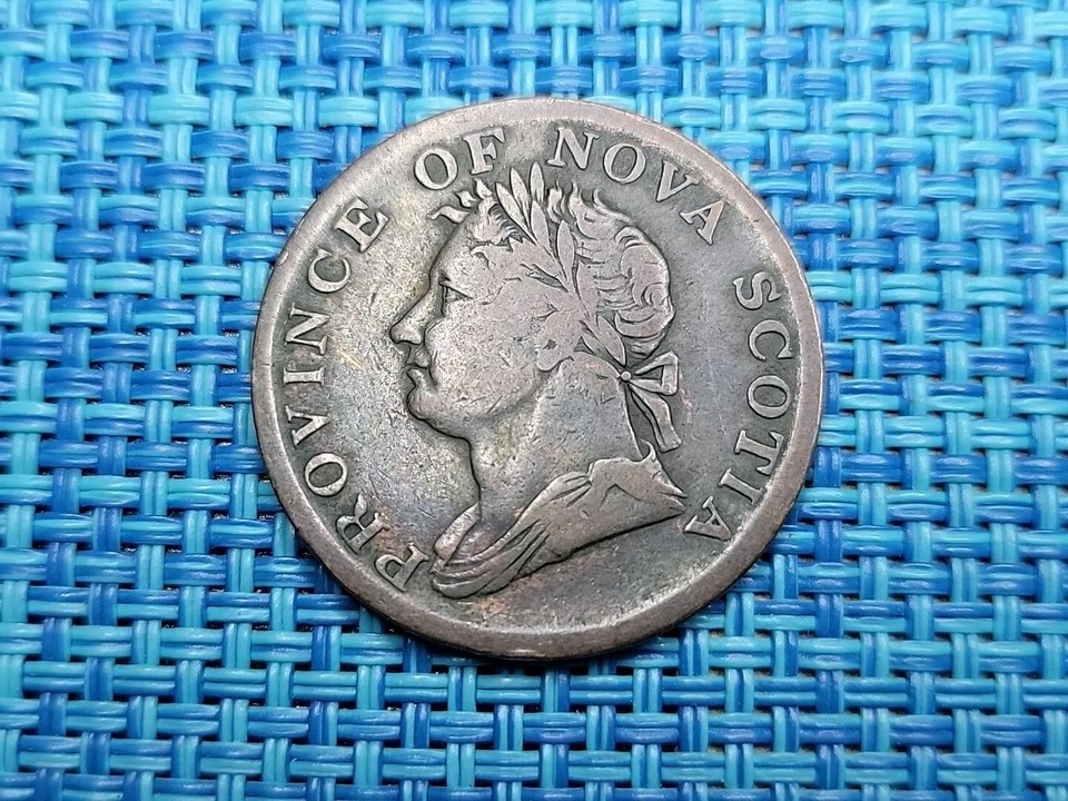 🇨🇦 Canada 1/2 Half Penny 1832 Bank Token Nova Scotia Coin 121424-7 | eBay