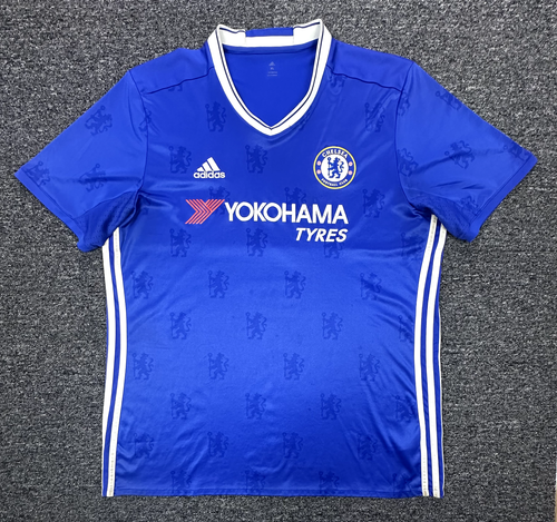 Chelsea FC Adidas 2015-2016 Home Soccer Football Jersey Shirt Kit Mens ...