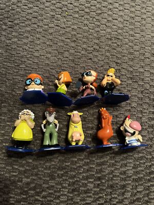 CARTOON NETWORK NEW MINI FIGURE 1:32 SCALE DIORAMA VENDSTOCK LOT OF 9 ...