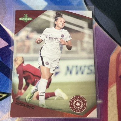 2022 Parkside NWSL #168 Sophia Smith Target Red Foil Portland Thorns ...