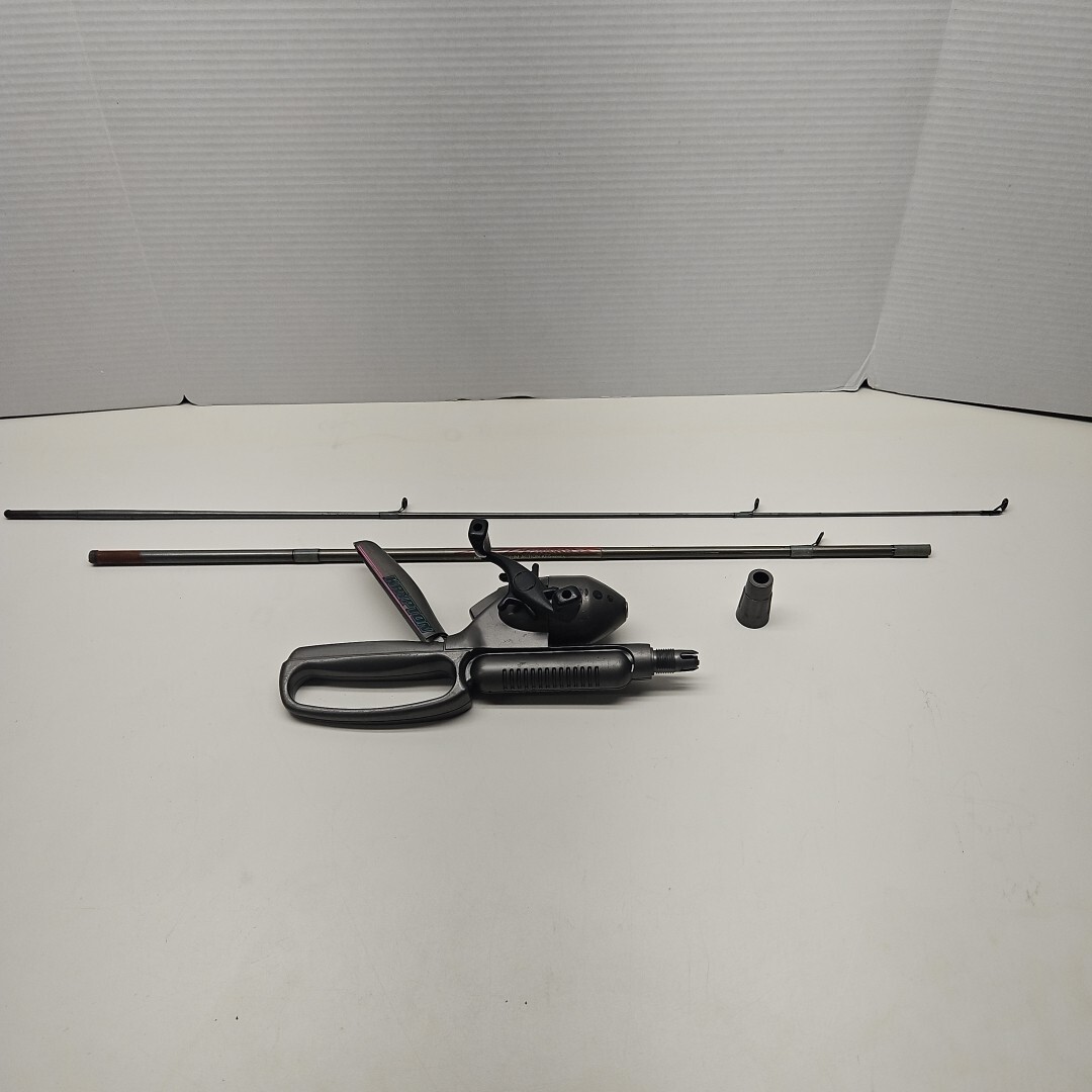 Zebco Krypton Fishing Rod Reel Combo Kids Vintage Hidden Compartment | eBay