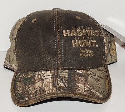 New NWT National Wild Turkey Federation NWTF Realtree Camo Camouflage ...