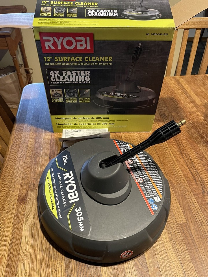 Ryobi Electric Pressure Surface Cleaner - 12" 46396025067 | eBay