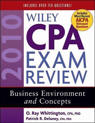 Wiley CPA Exam Review: Business Environment and Concepts 9780470453506 ...