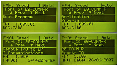 Allen Bradley 20-COMM-R Series A Remote I/O Adapter Firmware 1.009 ...