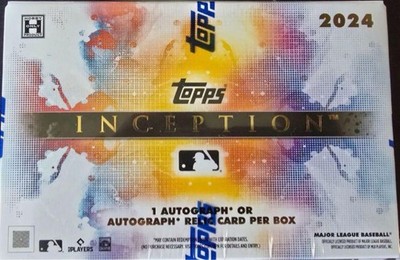 2024 Topps Inception Baseball Hobby Box Factory Sealed 7 Cards | eBay