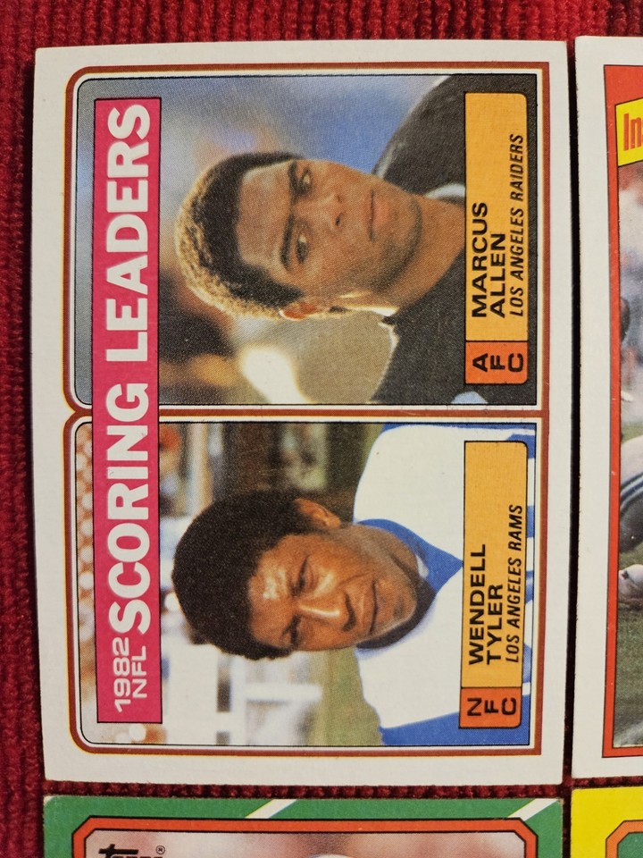 Marcus Allen 1983 Topps ×4 Card Lot Raiders HOF | eBay