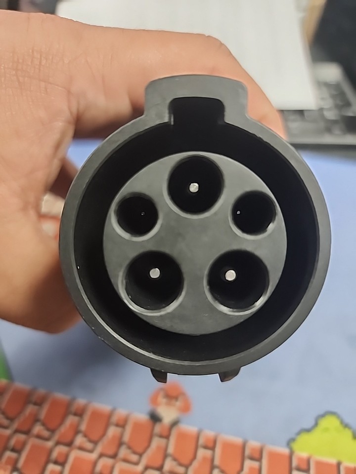 SAE J1772 Type 2 to Type 1 EV Charging Cable Car Charger Adapter IEC ...