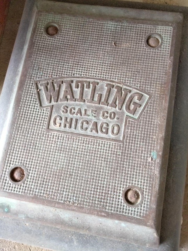 Watling Vintage Coin Operated Watling Scale / Coin Scales / Vintage ...