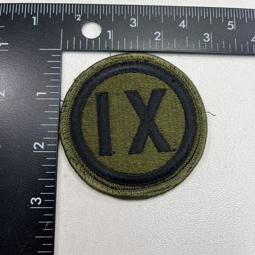 United States Army 9TH CORPS Patch (subdued) 27YD | eBay