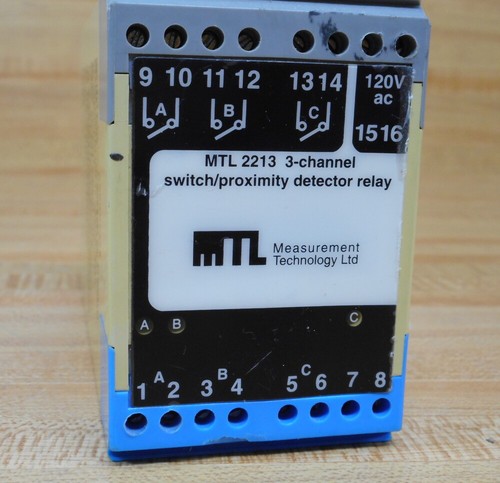 Measurement Technology MTL 2213 Relay MTL2213 120 VAC | eBay