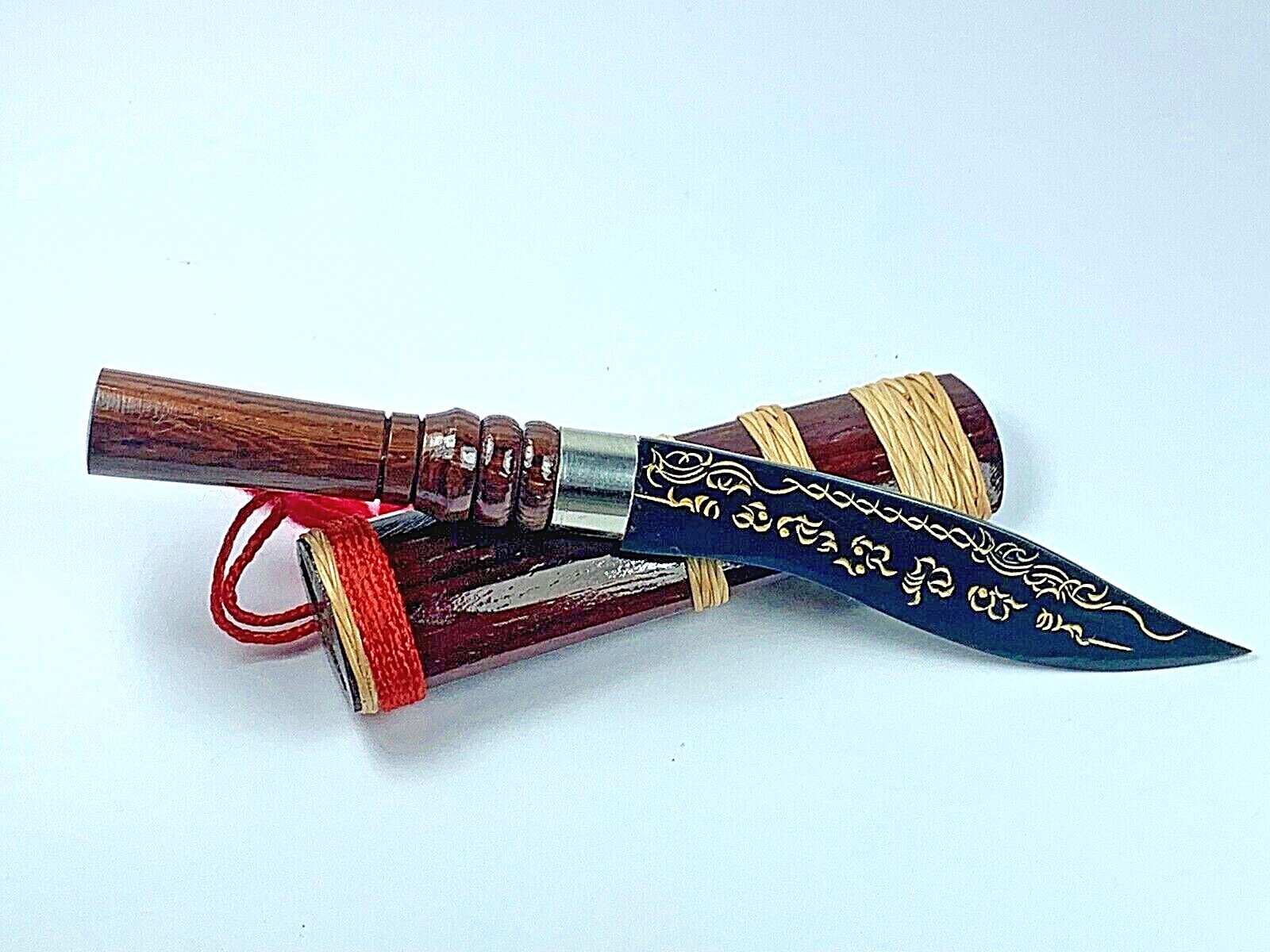 BLESSED LEK NAMPHI MEED MOR KNIFE SWORD DAGGER FETISH TALISMAN THAI ...