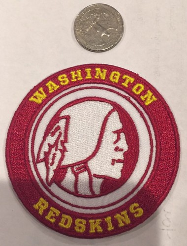 Washington Redskins vintage embroidered iron on logo patch 3x3" | eBay