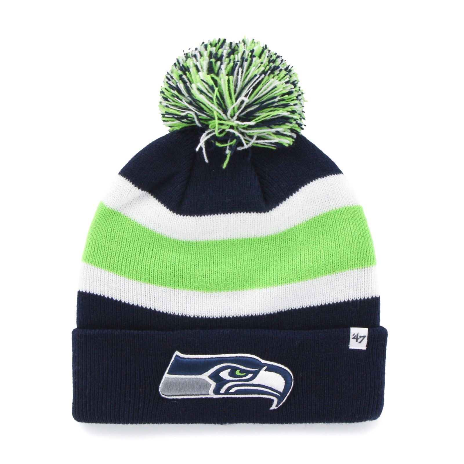 Bridgestone Golf NFL Winter Cap BEANIE Toboggan SEATTLE SEAHAWKS Unisex ...