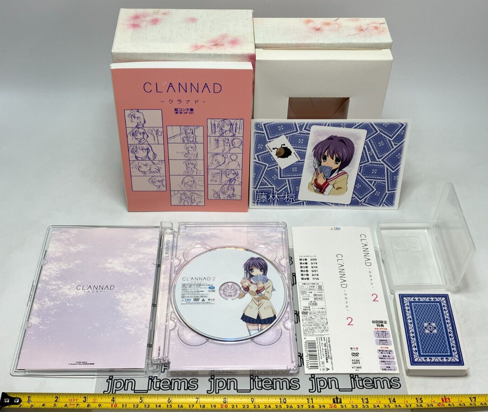 CLANNAD DVD Vol.1-8 Complete Box Set All First Limited Benefits ...