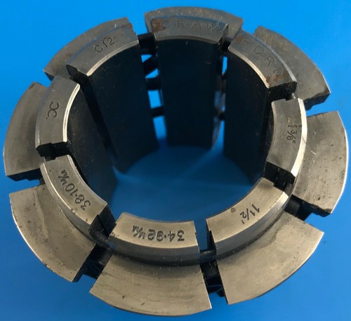 Crawford Multibore Collet C12 1.3/8 - 1.1/2" 34.92 - 38.10mm Round W ...