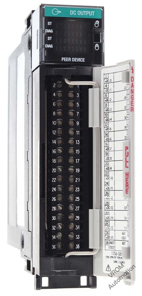 NEW AB 1756-OB16IEF ControlLogix 16 Point Digital Output Module US Free ...