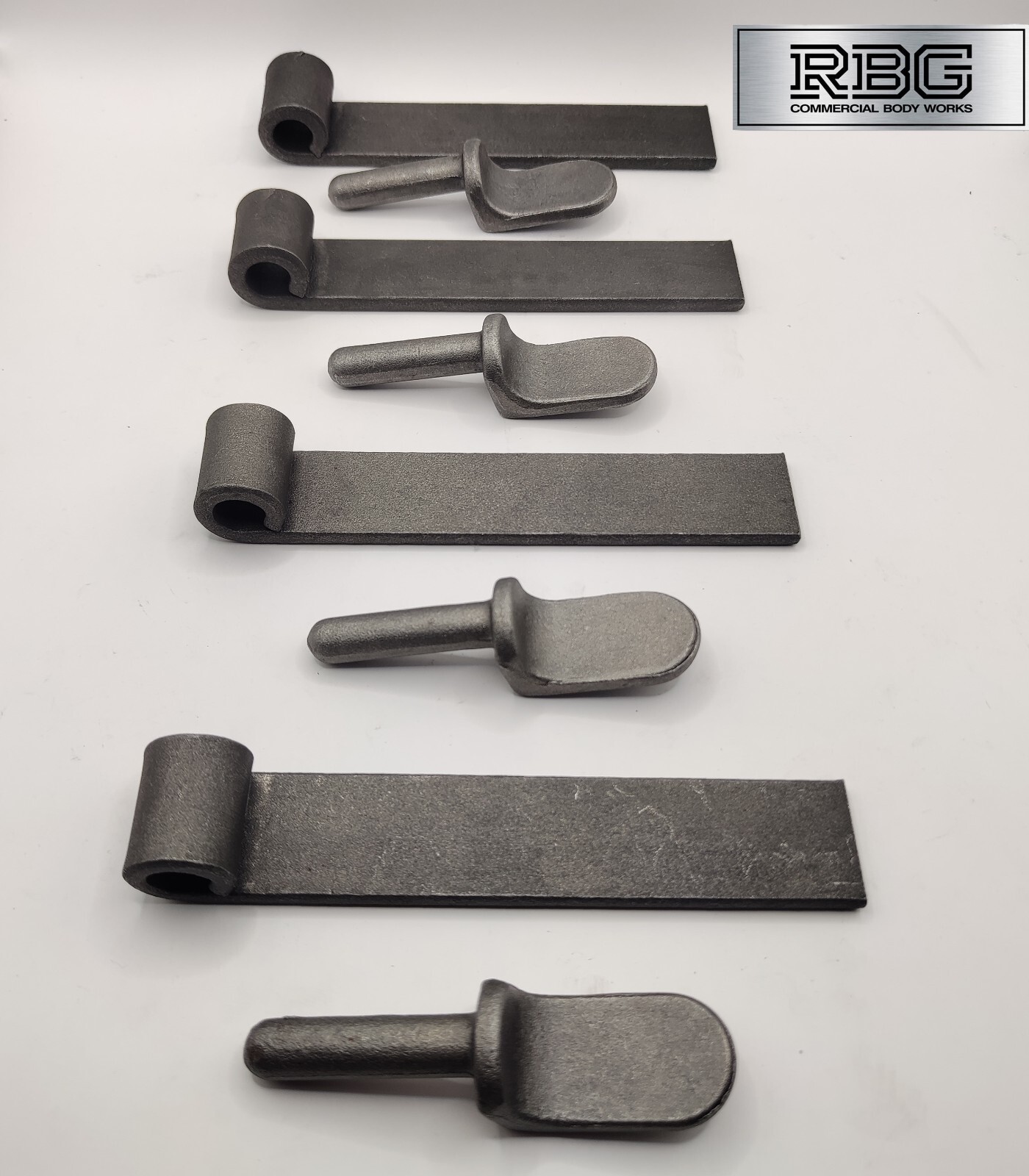 4x Straight Hinge & Gudgeon Pin Set SC Trailer Pick Up Tipper Tailgate ...