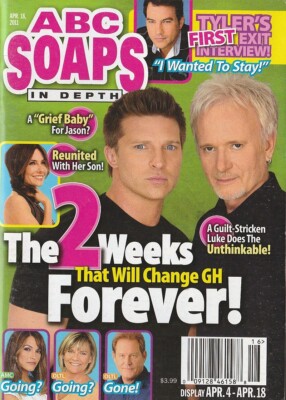 ABC Soaps In Depth April 18, 2011 TOM DEGNAN-TERRI CONN-LAURA WRIGHT ...