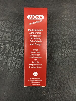 25 ml - Ajona Stomaticum Medical Toothpaste - Original German Product ...