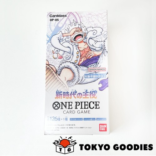 BANDAI ONE PIECE Card Game OP-05 Booster BOX Awakening of the New Era ...