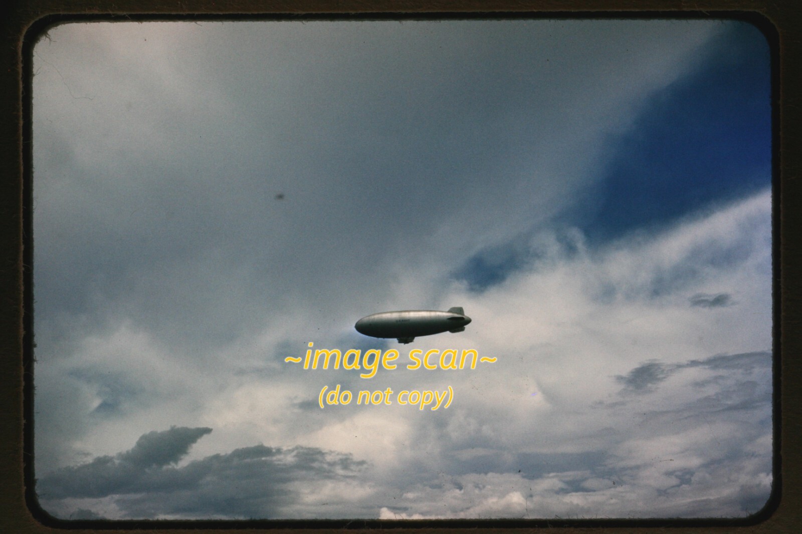 Navy Airship Blimp in early 1950s, Original Slide aa 23-26a | eBay