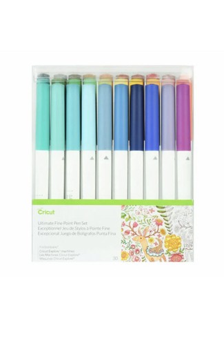 Cricut Ultimate Fine Point Pen Set 0.4 Assorted 30 Pack NEW 93573683558 ...