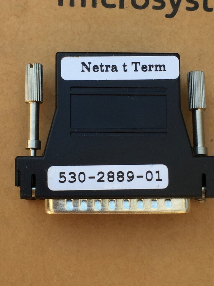 SUN 530-2889-01, SERIAL Adapter , for Netra 1120/1125/1400/1405 . Test ...