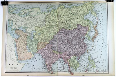 Pre-1900 - Map Asia