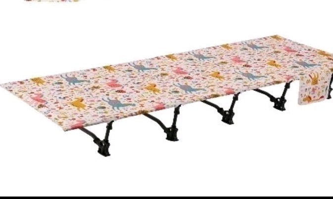 HOMFUL Portable Camping Cot Bed with Leg Extenders, Ultralight ...