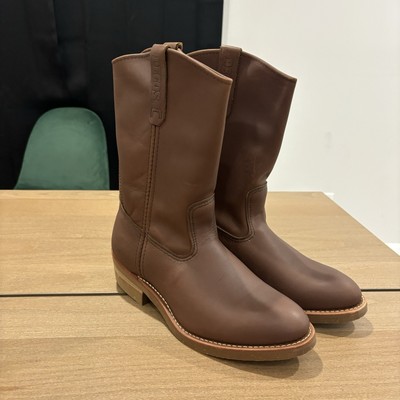 100% AUTHENTIC RED WING 1155 slip-on WORK BOOTS NEW IN BOX MADE IN USA ...