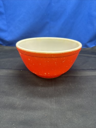 Vintage 1940's - 50's Primary Red PYREX Mixing Bowl # 402. A2A | eBay