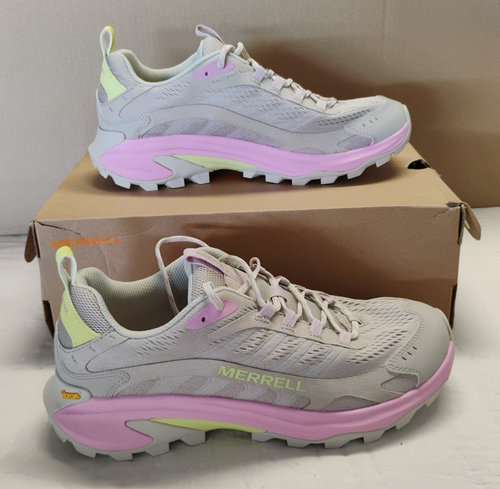 Merrell MOAB Speed 2 Trail Running Hiking Shoes Women's Size 11M Silver ...