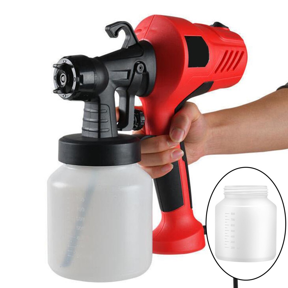 Electric Container 800ml Paint Sprayer Attachment Plastic | eBay