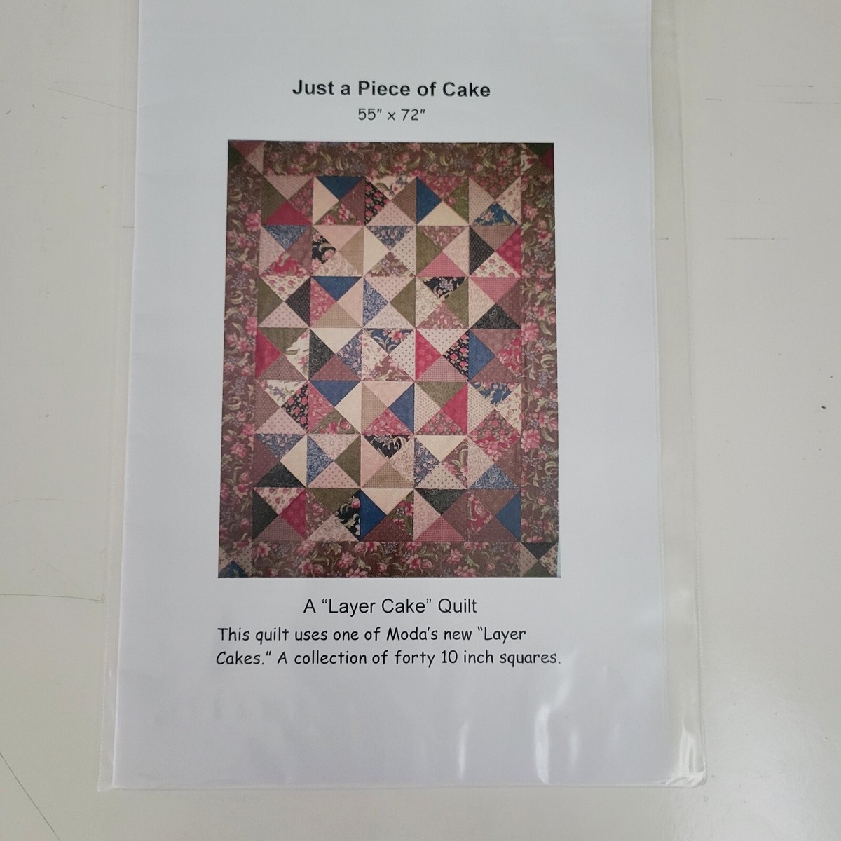 Moda Layer Cake Quilt Patterns Sugar Cookies Layer Cake Quilt Quilt