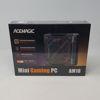 New Acemagic AM18 Mini Gaming PC AMD Ryzen 7 7840HS 32GB DDR5 1TB SSD ...