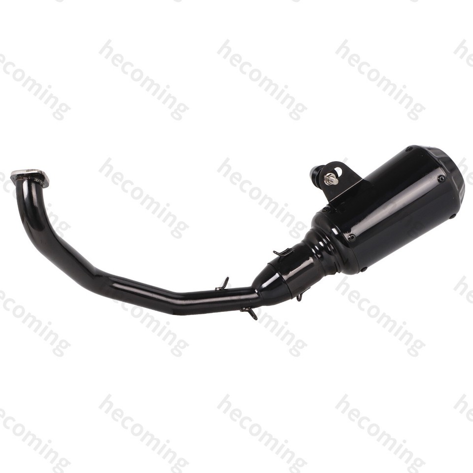 GY6 Exhaust 125cc gy6 150cc Full Exhaust System w Baffle gy6 Scooter ...
