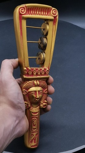 Ancients Egyptian Handmade Hathor Stone Sistrum (Musical Instrument) | eBay
