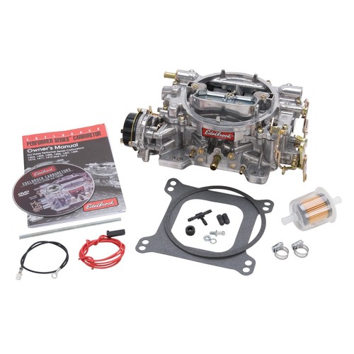Edelbrock Carburetor Performer Series 4-Barrel 600 CFM Elect. Choke ...