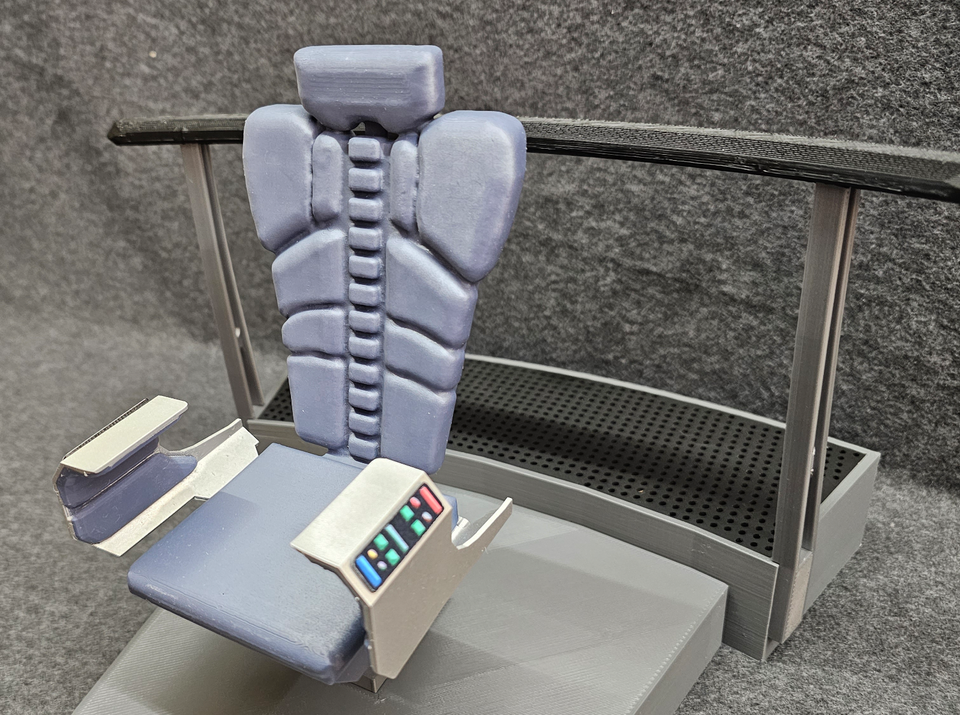 1:6 The Motion Picture (TMP) Captain's Chair for Star Trek 12" / Exo-6 ...