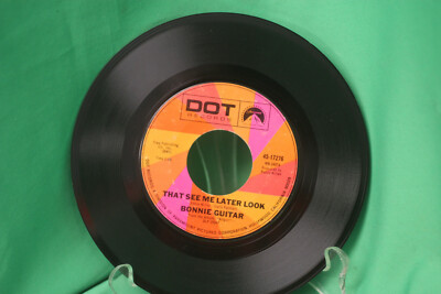 Bonnie Guitar - I'll Pick Up My Heart & That See Me Later Look - Dot 45 ...
