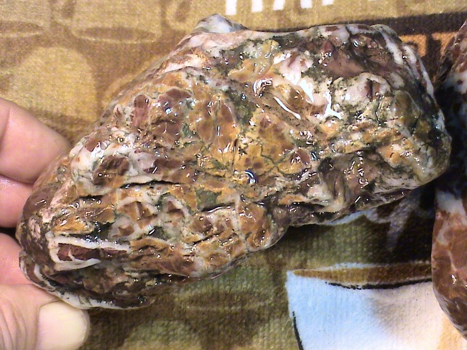 Red Lightning Jasper Agate lot, Natural Lapidary Rocks, 5 LBS, 9 OZ, # ...