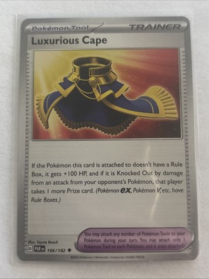Luxurious Cape - 166/182 - Uncommon - Paradox Rift - Pokemon TCG | eBay