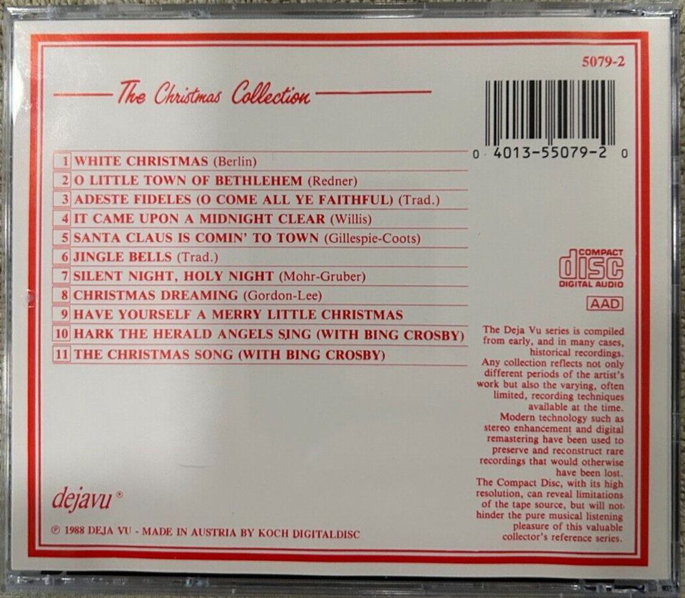 "The Frank Sinatra Christmas Collection." CD: Deja Vu Records 5079-2 | eBay