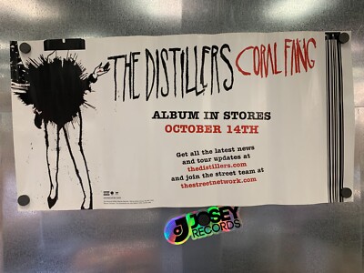 The Distillers - Coral Fang (2003) Sire/Reprise Records promo poster | eBay