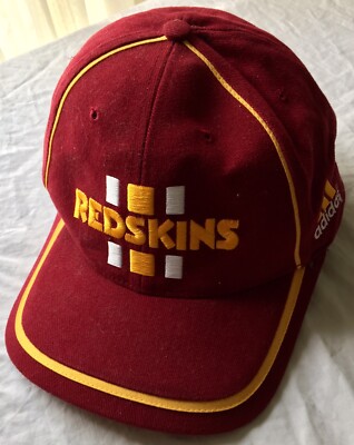 Washington Redskins Retired Name & Logo Adidas Adjustable Maroon/Yellow ...