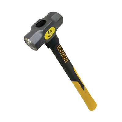 Vulcan 34502 Engineer Hammer, 4 lb Head, Forged Milled Head, Steel Head ...